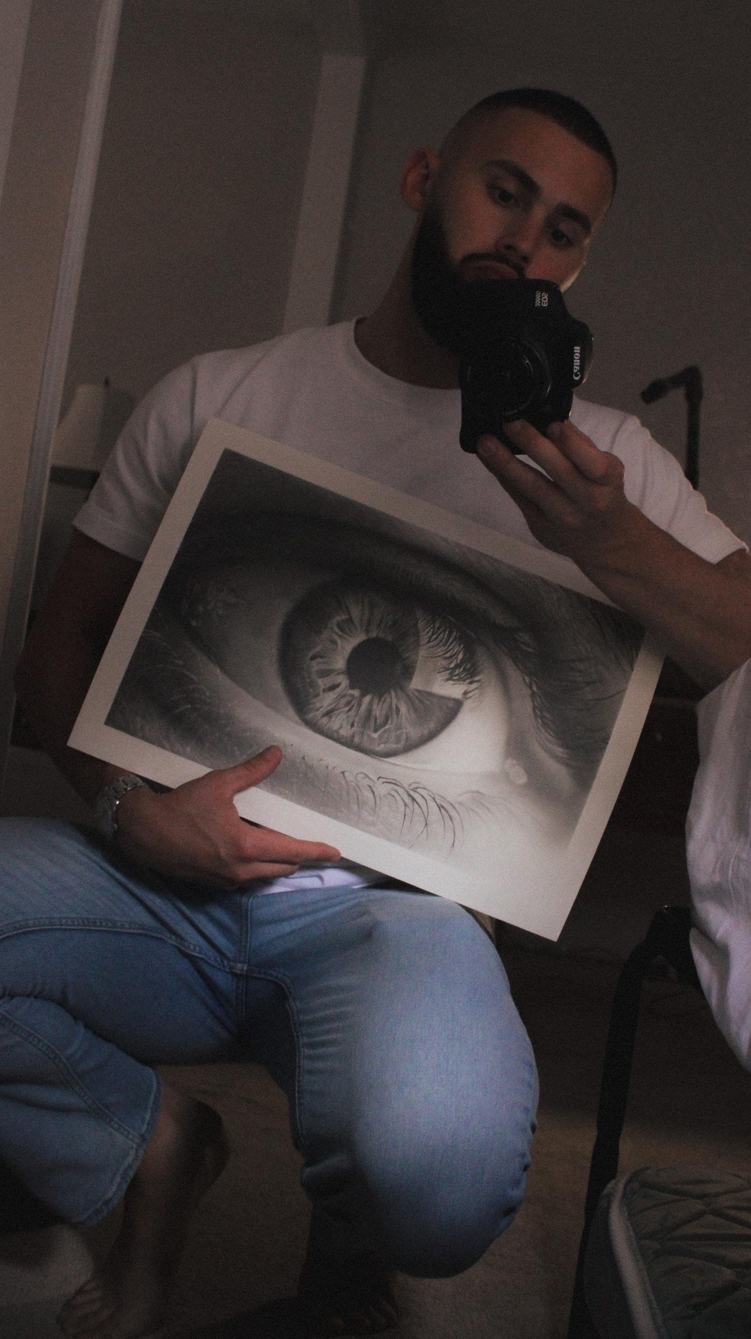 Vision Pencil Drawing Archival Giclee Print - Etsy