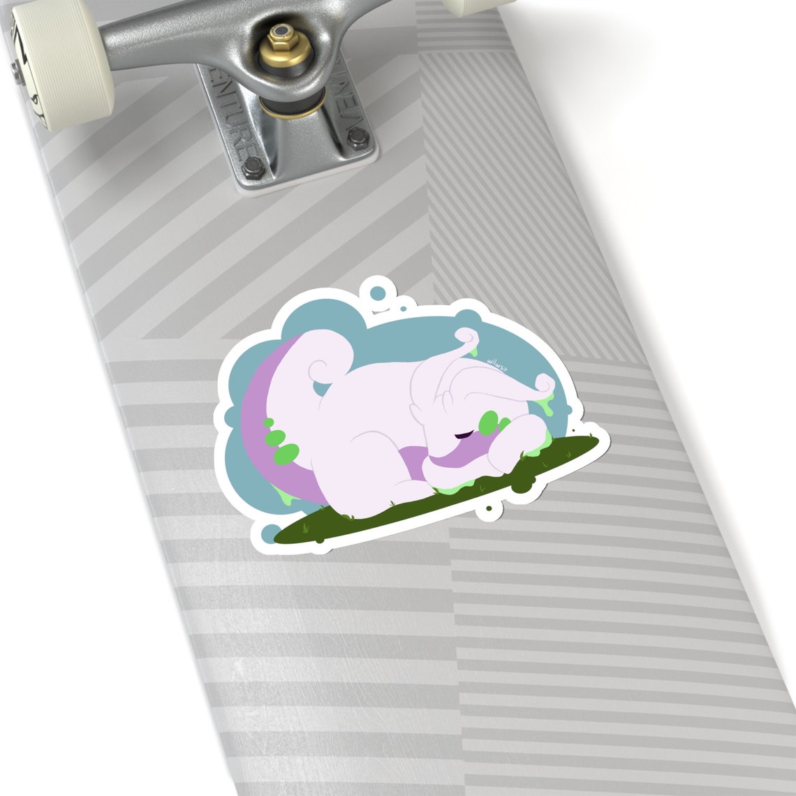 Sleeping Goodra Vinyl Sticker - Etsy