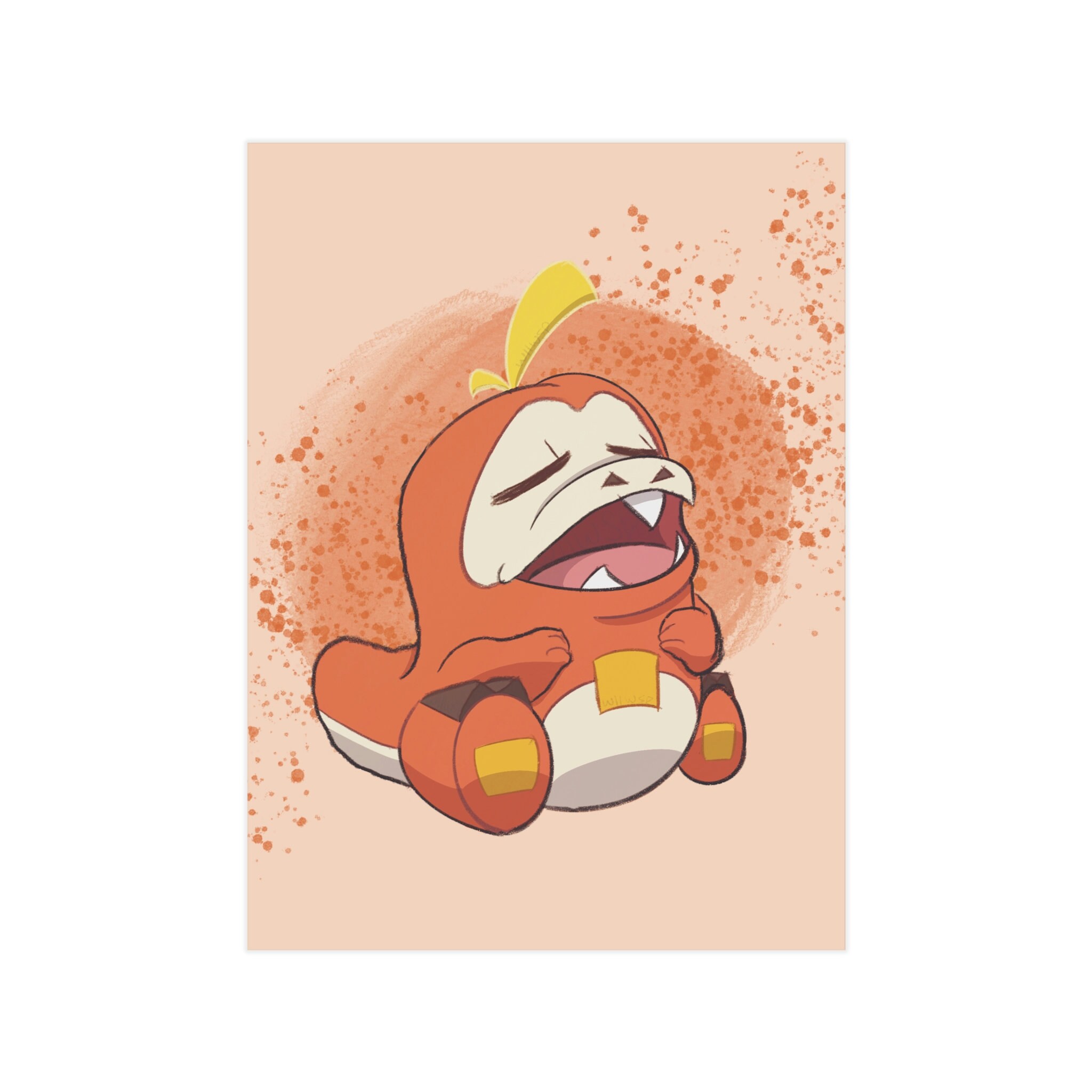 Fuecoco Art Prints - Etsy Canada