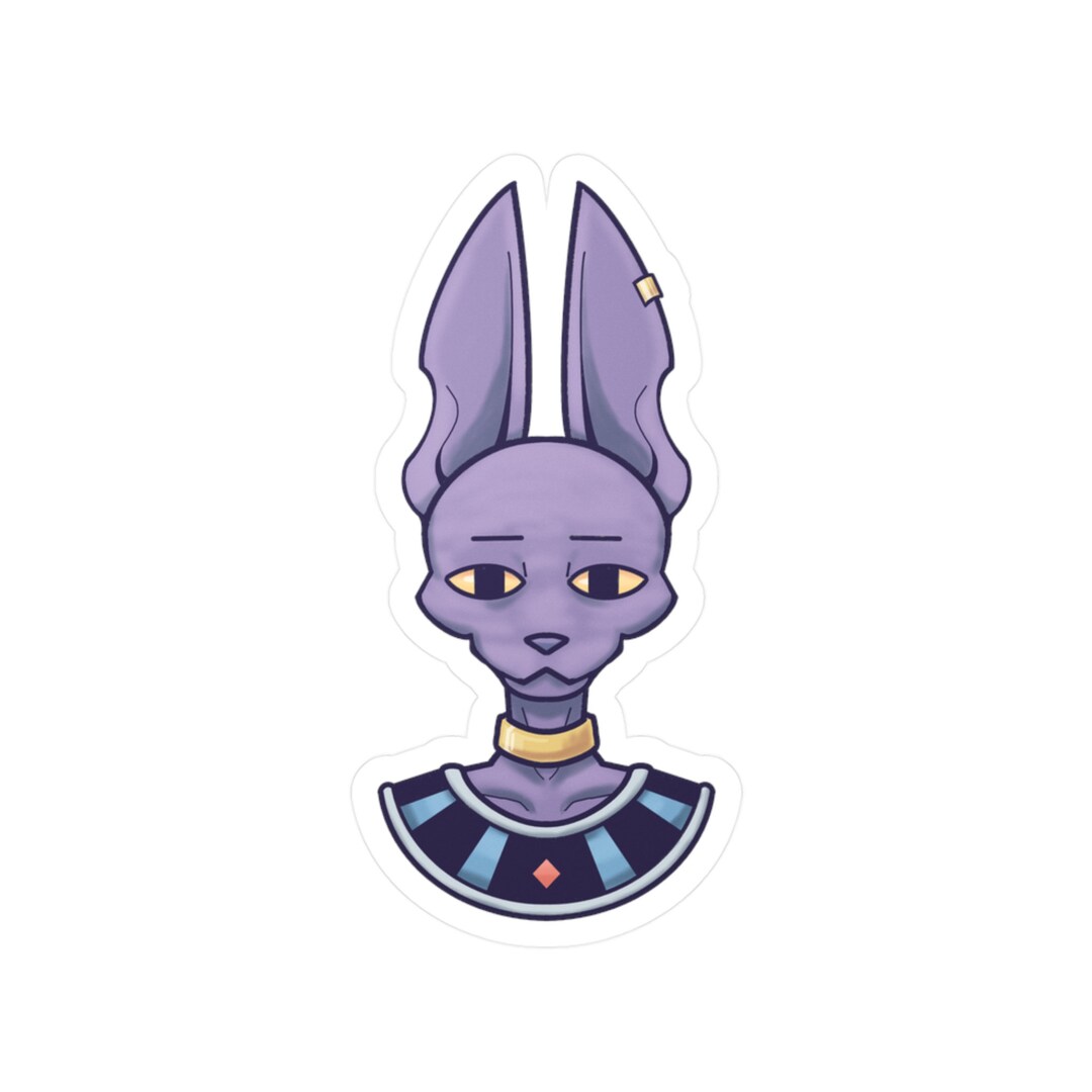 Lord Beerus Vinyl Decals - Etsy