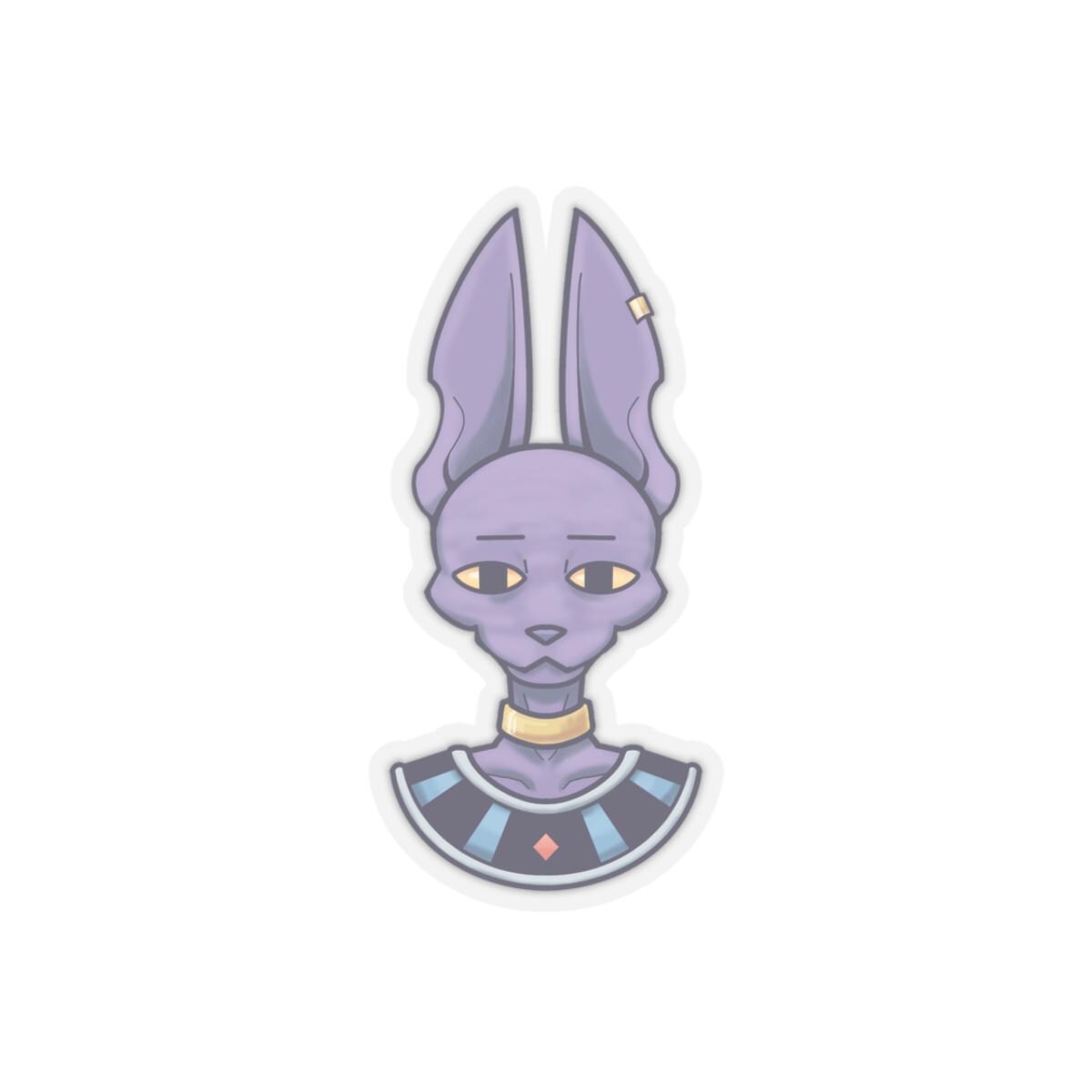 Dragon Ball Super Lord Beerus Kiss-cut Stickers - Etsy
