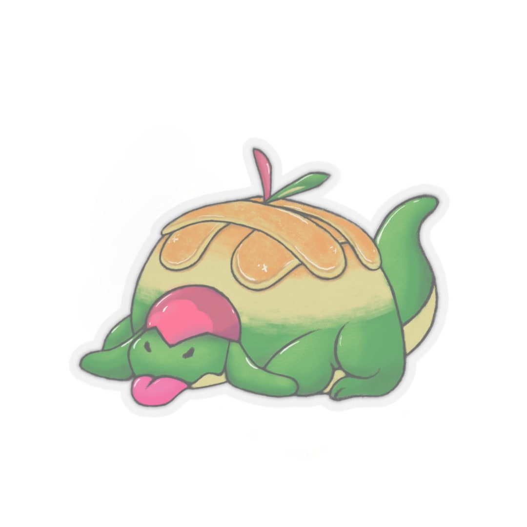 Sleepy Appletun Vinyl Sticker - Etsy