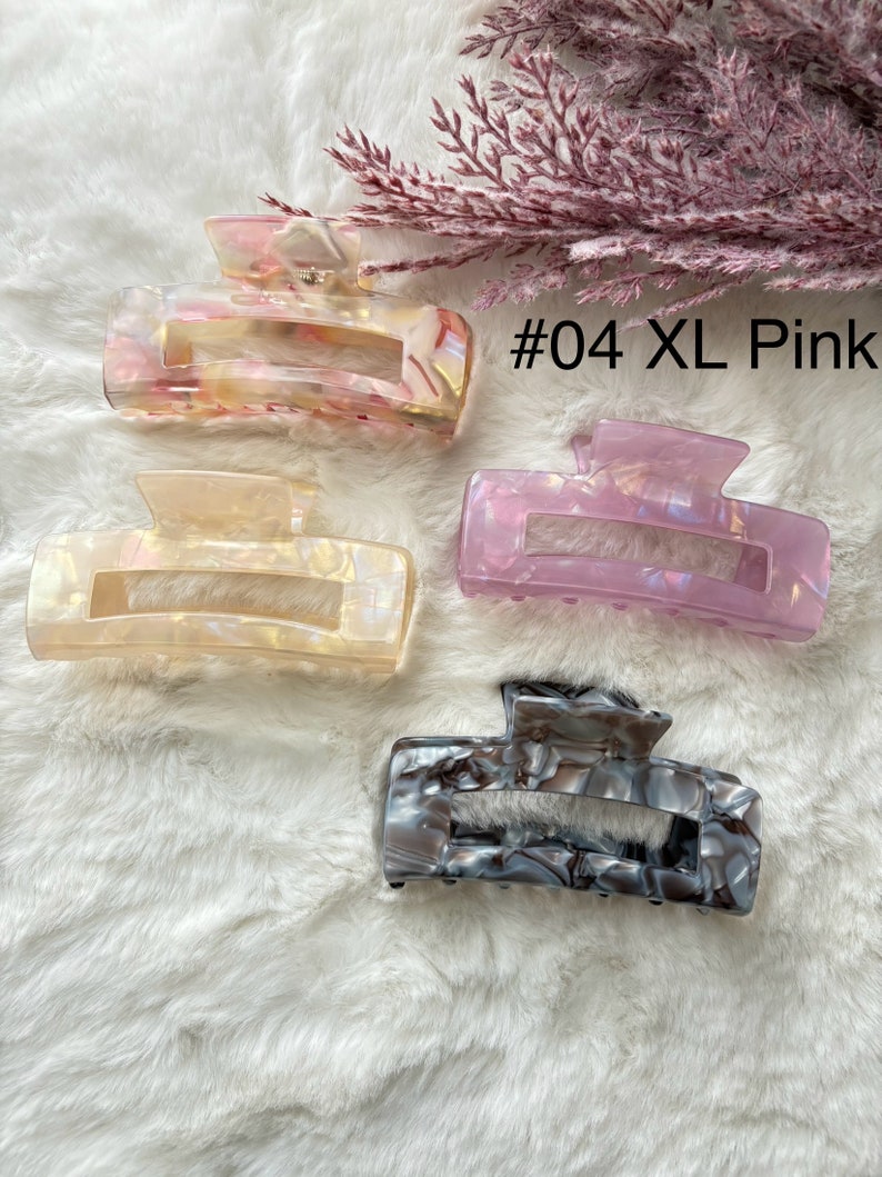 Large Hair Claw Clips, Women Hair Claw, XL Size : 10 Cm X 5cm , Hair ...