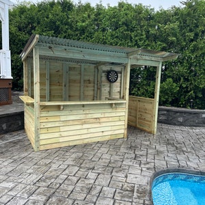 Play & Pour Game Lounge Bar-outdoor Bar - Etsy