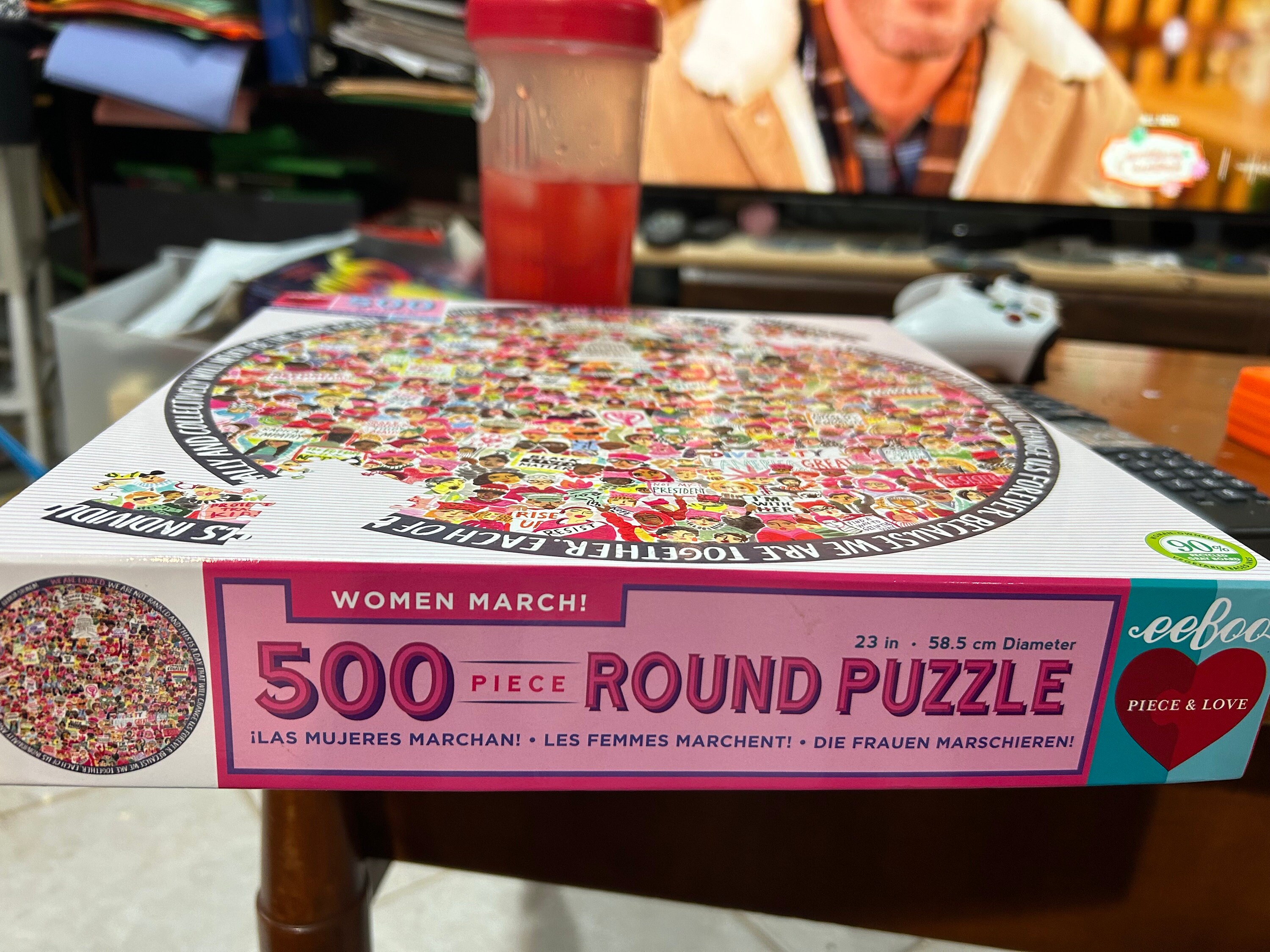 New Women March Puzzle circle by Eeboo - Etsy