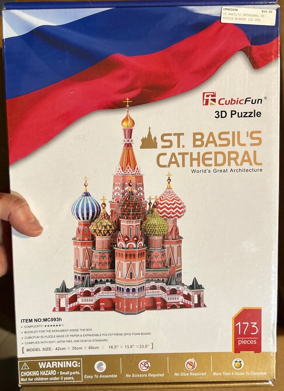 New St Basils Cathedral Cubic Fun 3D Puzzle - Etsy