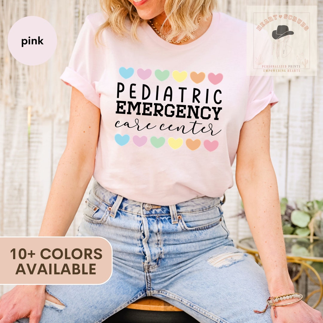 Pediatric Emergency Shirt, Peds Nurse Shirt for Pediatric Nurse Week’s ...