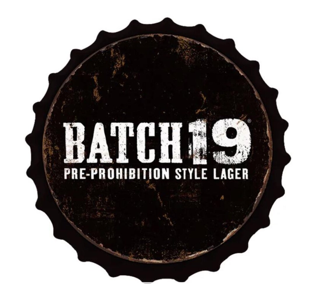 Batch 19 Lager Bottle Cap Style Metal Tin Sign-vintage Metal Wall Decor ...