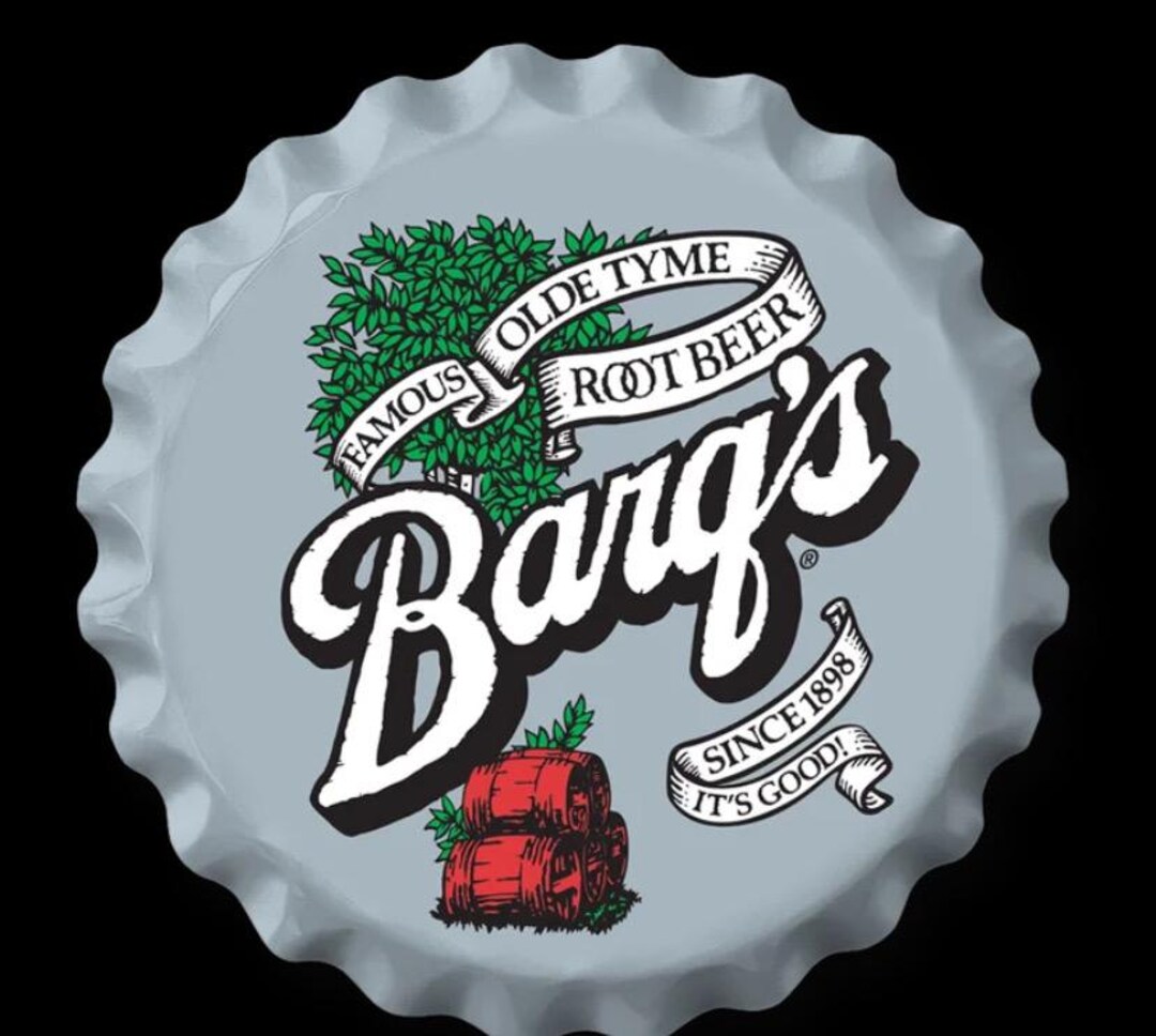 Bargs Root Beer Bottle Cap Style Metal Tin Sign-vintage Metal Wall ...