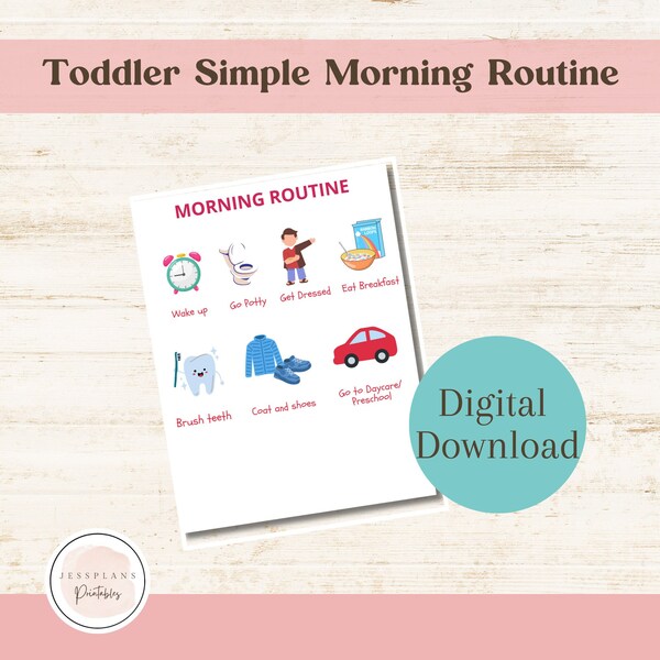 Morning Routine - Etsy