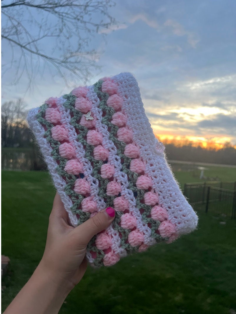 Crochet Tulip Book Cover/bible Cover - Etsy