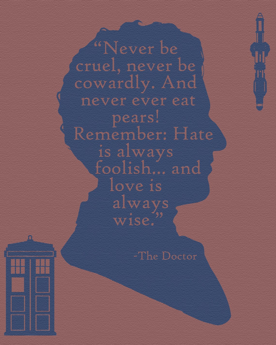 12th Doctor Quote Poster - Etsy