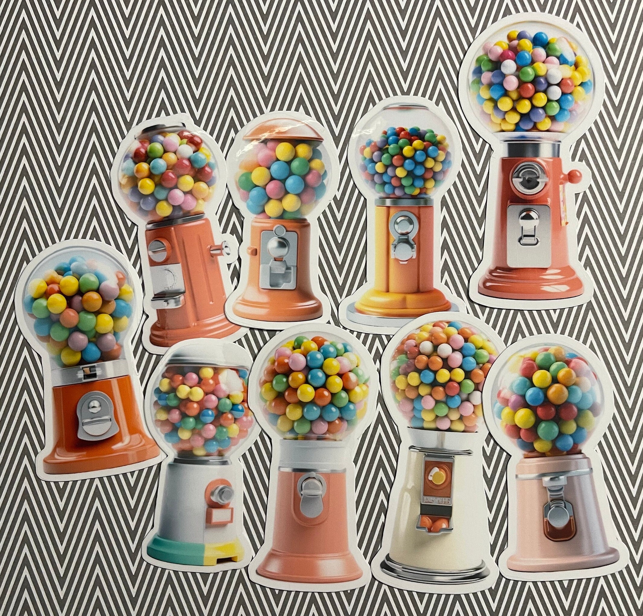 Gumball Machine Sticker Set | Funny Sticker | Laptop Sticker | Water ...