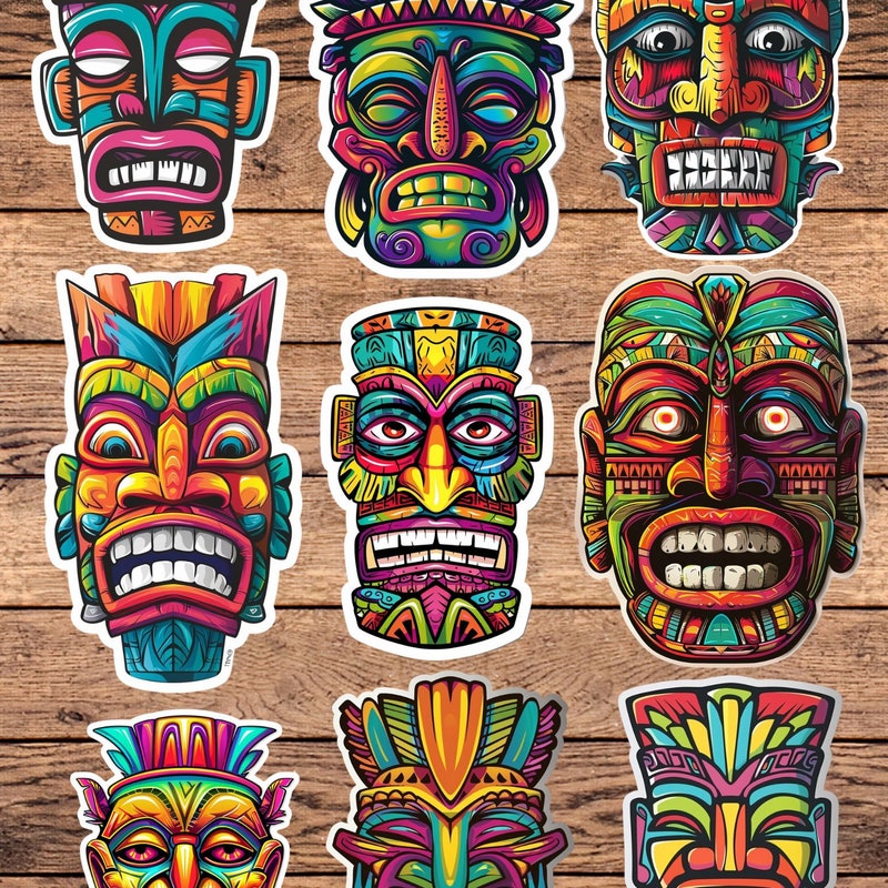 Tiki Art - Etsy