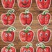 Watercolor Bell Pepper Vinyl Die Cut Sticker Set | Funny Sticker ...