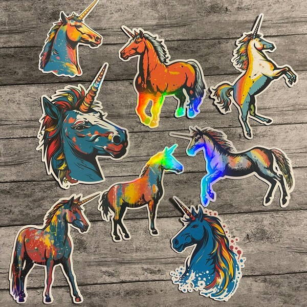 Unicorn Sticker - Etsy