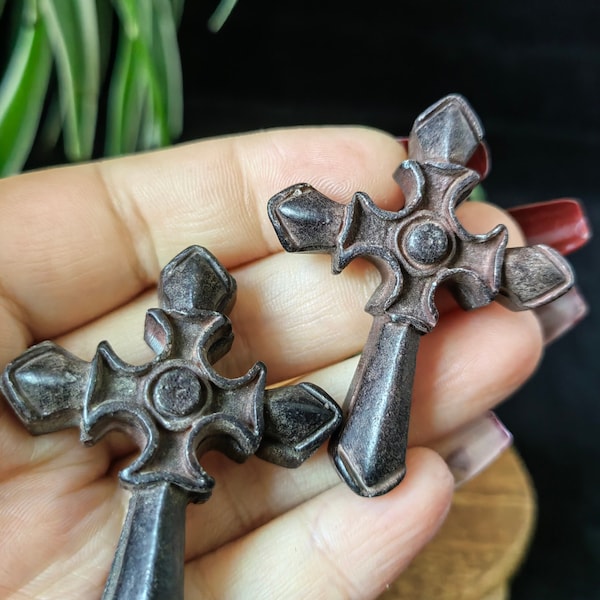 Meteorite Cross - Etsy