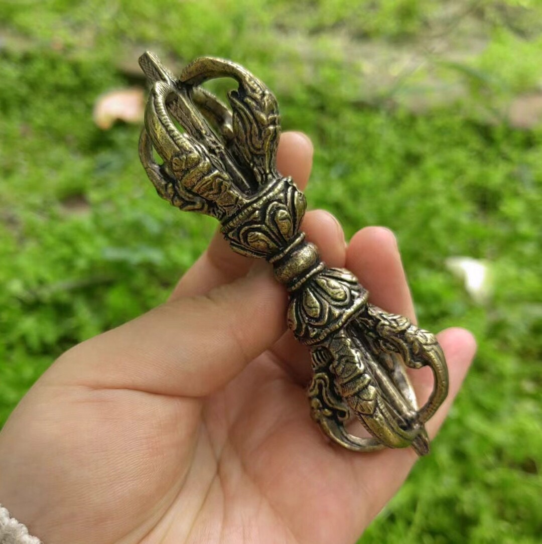 Pure Copper Vajra,creative Handmade Buddha Vajra Handicraft Collection ...
