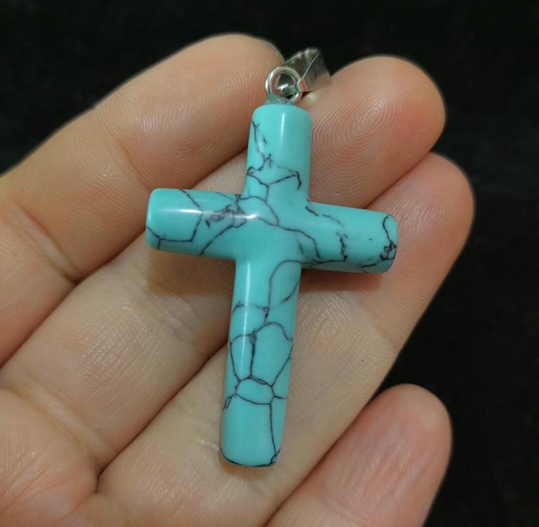 Natural Jade Cross Necklace Crystal Carving Cross Pendant,fine Cross ...
