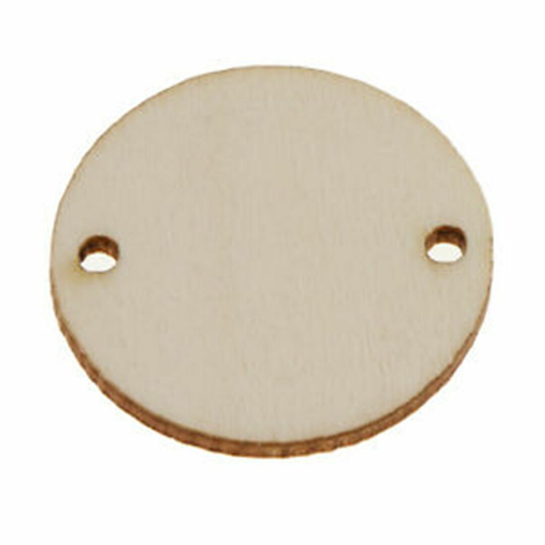 MDF Wooden Circle Shape Birthday Event Calendar Timber Circle 3mm Thick ...