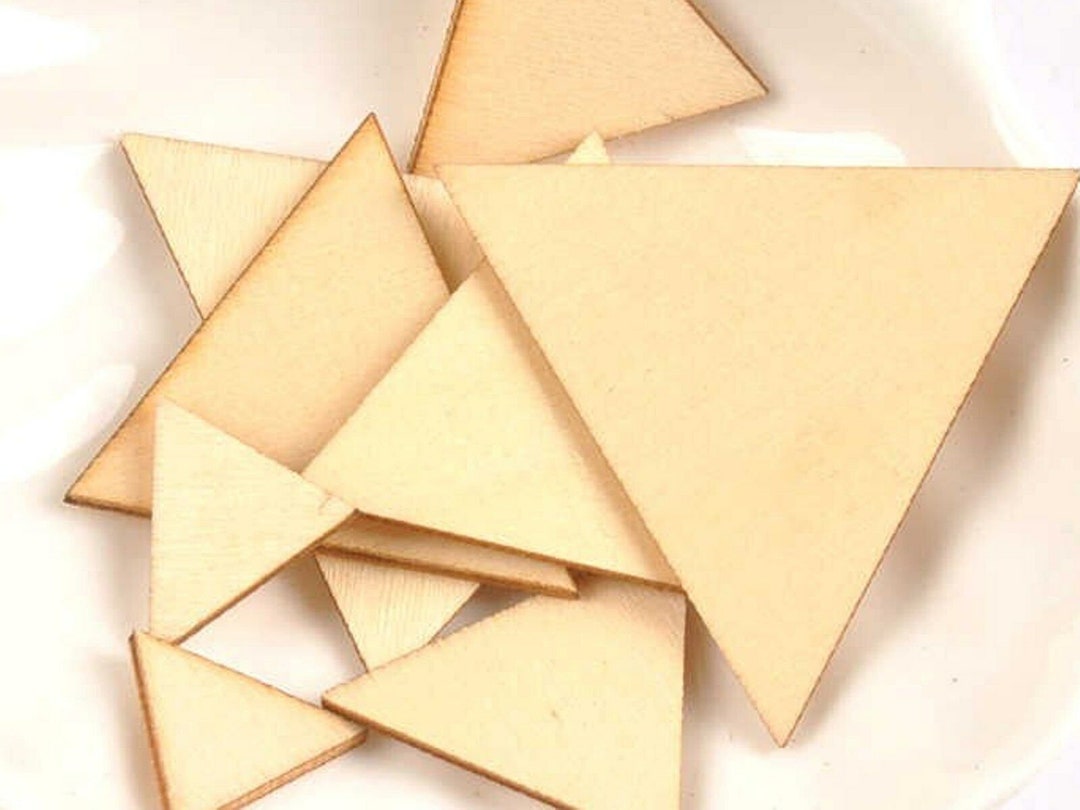 MDF Triangle Shapes Birthday Event Calendar Triangles Laser Cut 3mm ...