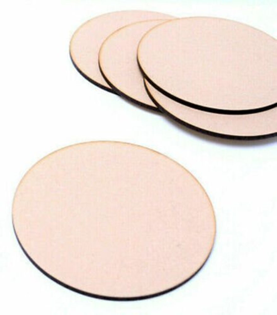 MDF Wooden Circle Disc Timber Round Shape Birthday Event Calendar ...