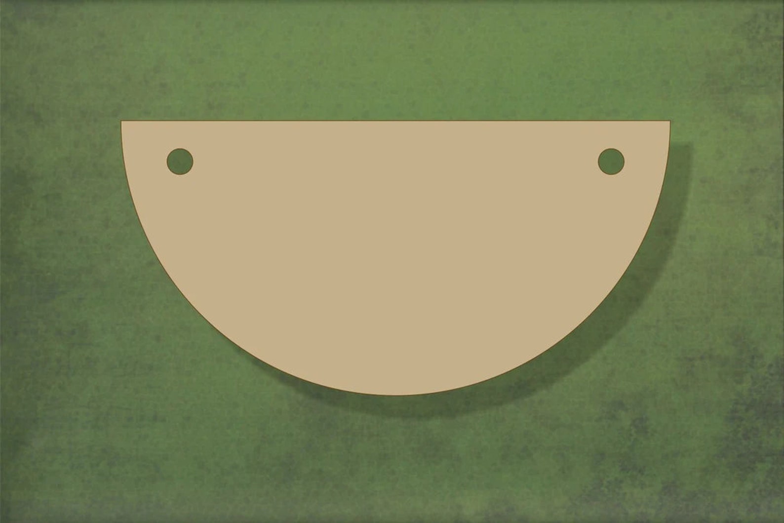 MDF Wooden Semi-circle Timber Semi Circle DIY Raw Cut Out Art Craft ...