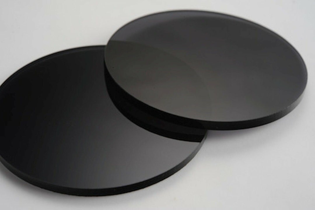 Black Perspex Acrylic Circle Shapes Disk Round Shapes Circles Black ...