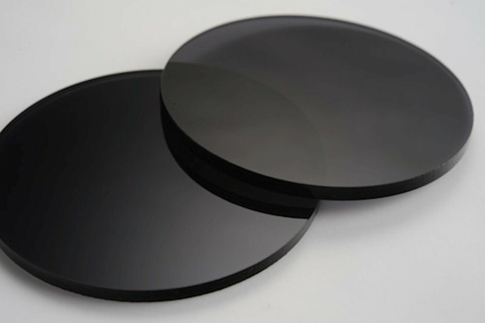 Black Perspex Acrylic Circle Shapes Disk Round Shapes Circles Black ...