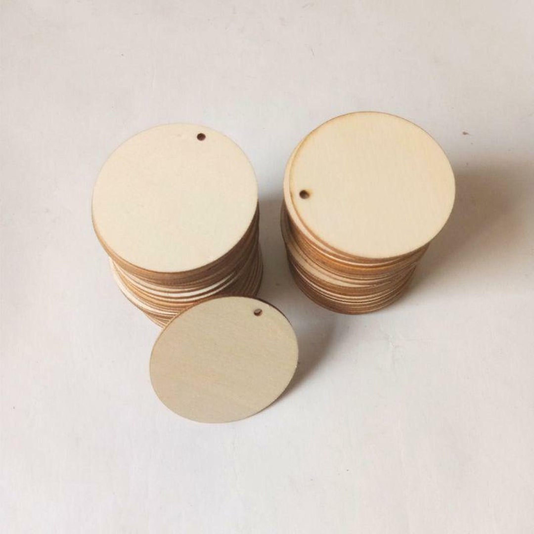 MDF Wooden Circle Shapes Laser Cut Wood Base Cut Out DIY Wood Crafts 1 ...