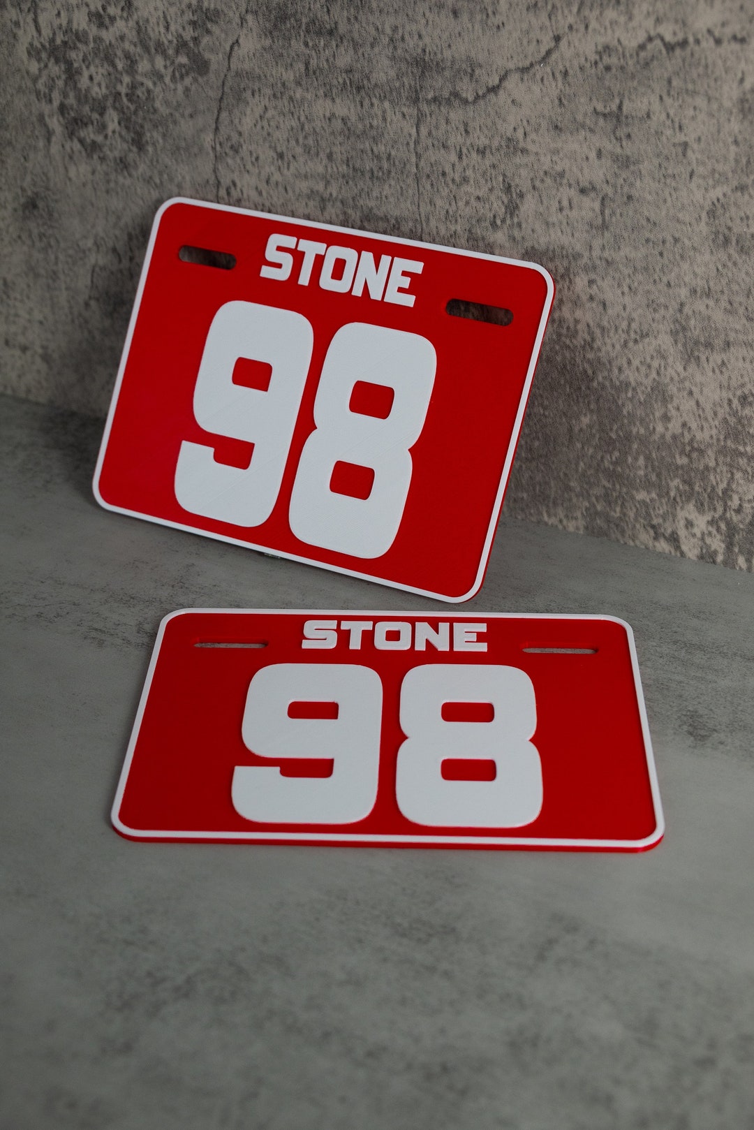 6"x8" Custom ATV Number Plate (2 Pack) - Etsy