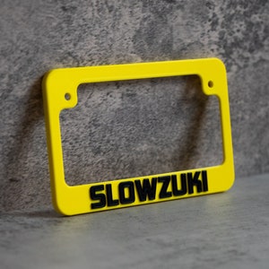 Motorcycle License Plate Frame - Etsy
