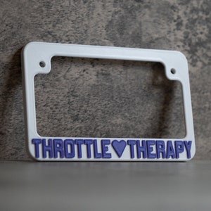 Motorcycle License Plate Frame - Etsy