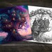 Enchanted Tree House Coloring Page, Adults + Kids- Instant Download ...