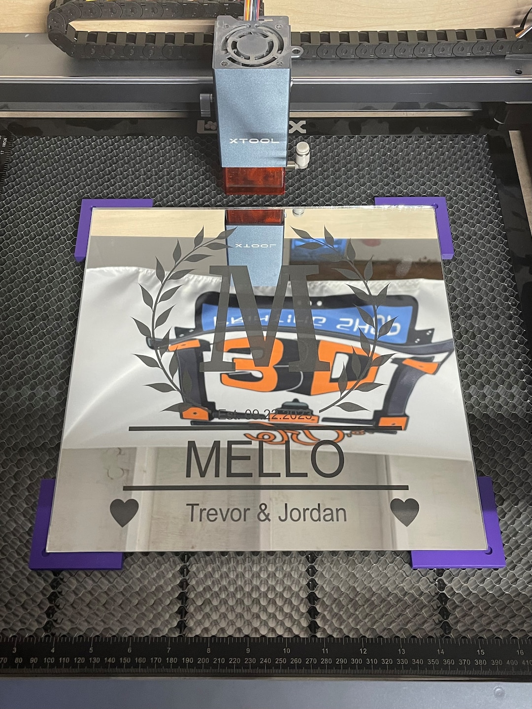 Laser Jig for Mirrors - Etsy