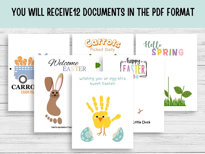 Easter Handprint Craft, Spring Handprint Art, Kids Craft Preschool ...