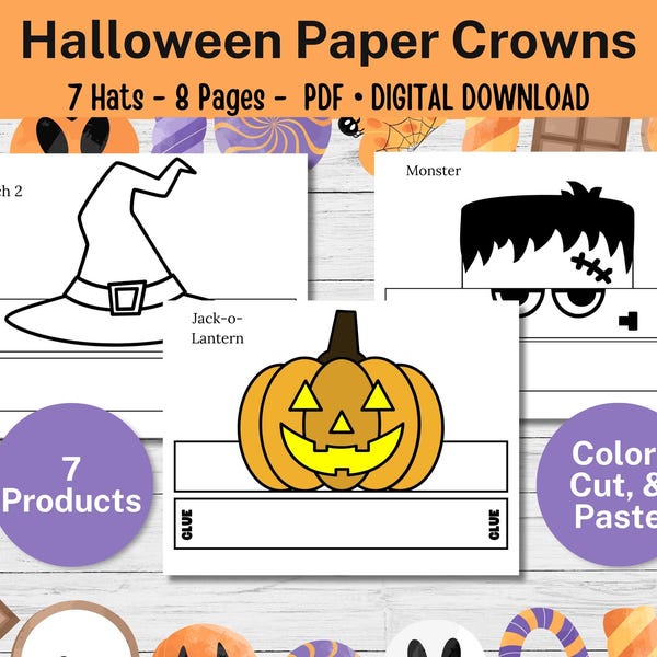 Halloween Crown - Etsy