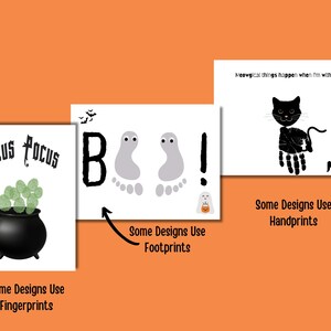 Halloween Handprint Craft, Halloween Handprint Art, Kids Craft ...