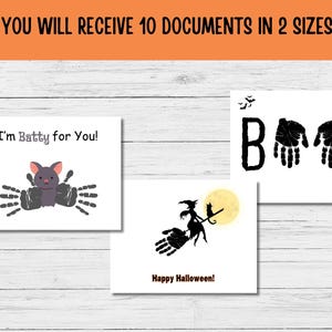 Halloween Handprint Craft, Halloween Handprint Art, Kids Craft ...