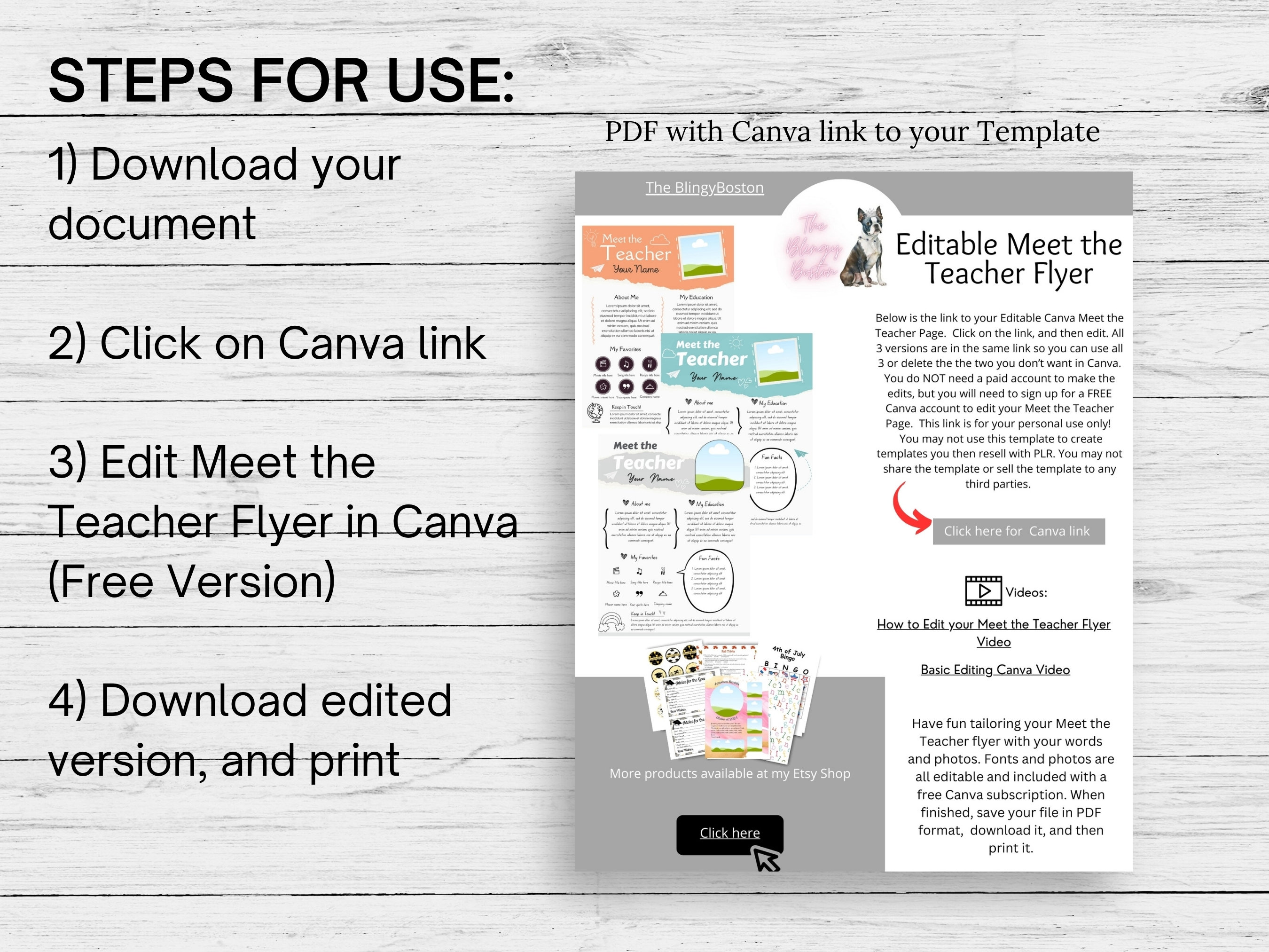 Meet the Teacher Editable Flyer, Meet the Teacher Editable Template ...