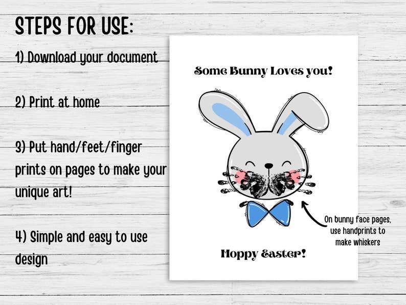 Easter Handprint Craft, Spring Handprint Art, Kids Craft Preschool ...