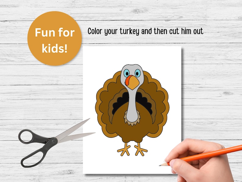 Disguise a Turkey, Turkey in Disguise Craft, Thanksgiving Printable ...