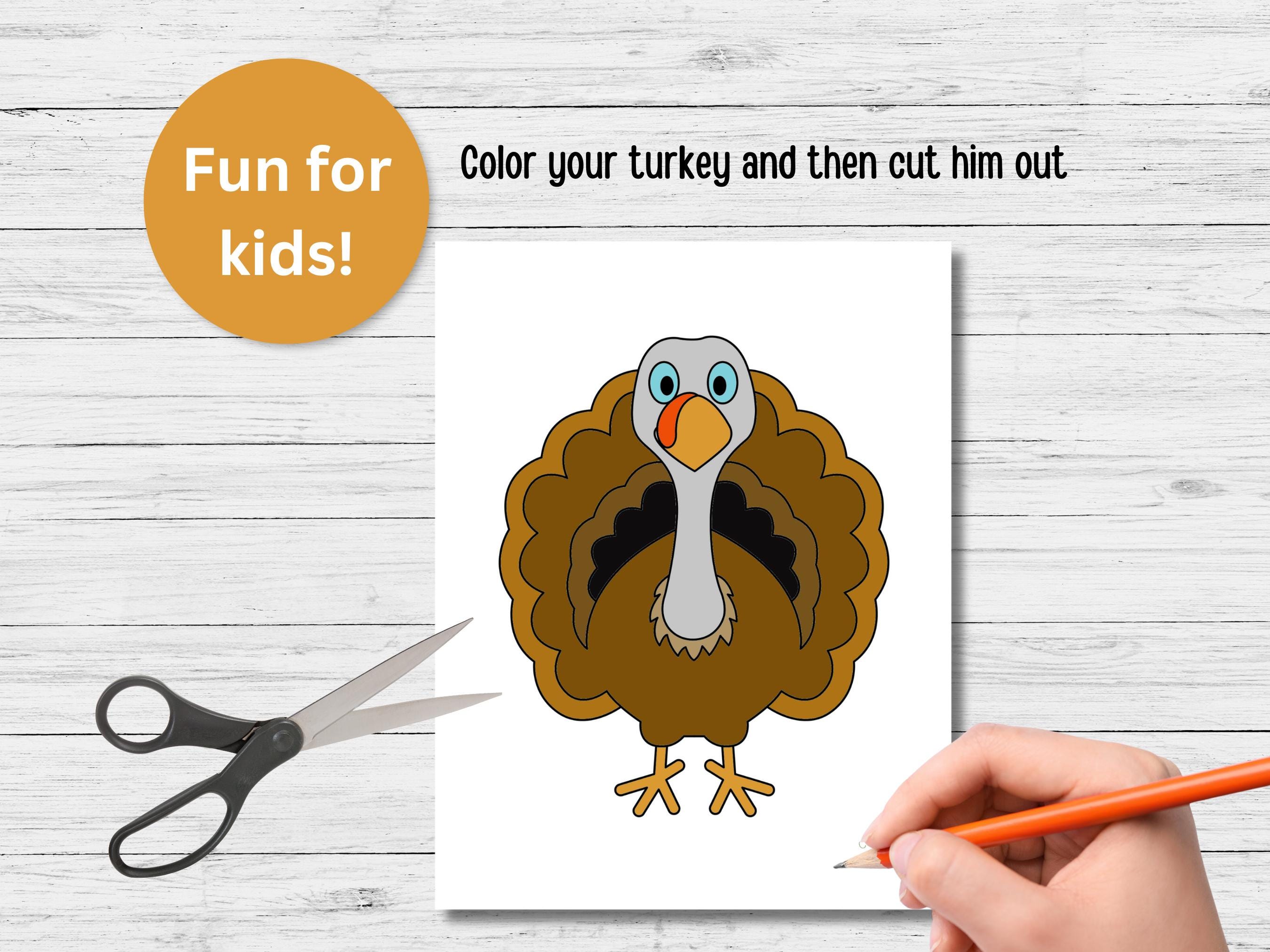 Disguise a Turkey, Turkey in Disguise Craft, Thanksgiving Printable ...