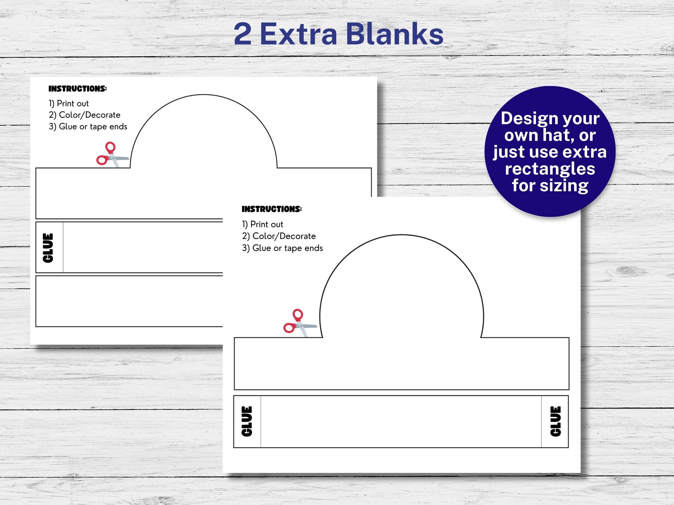 Labor Day Craft for Kids, Labor Day Printable Activity, Paper Crowns ...