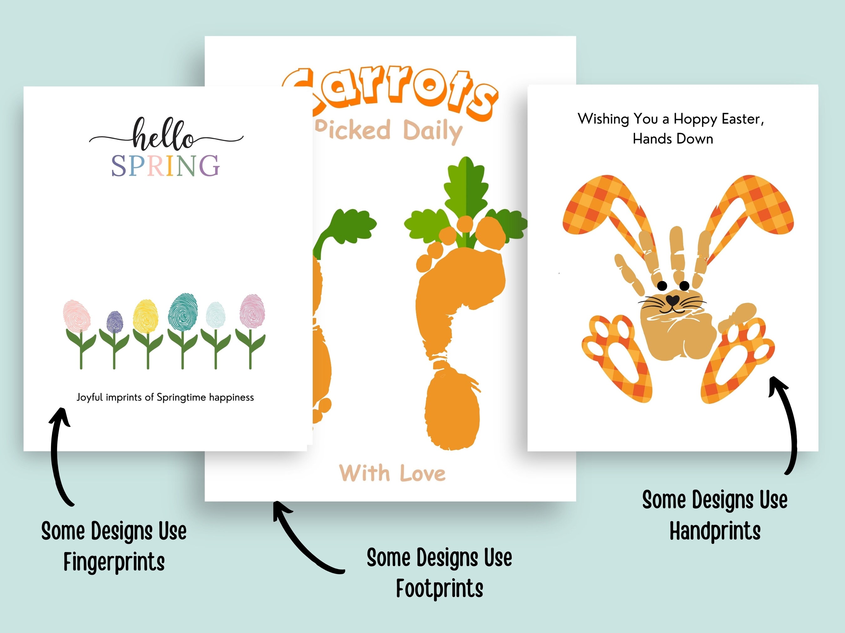 Easter Handprint Craft, Spring Handprint Art, Kids Craft Preschool ...