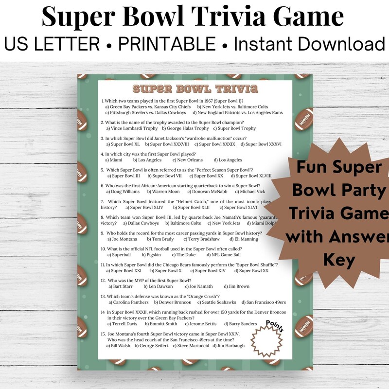 Super Bowl Party - Etsy