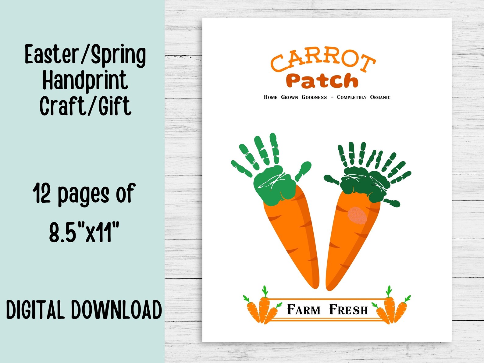 Easter Handprint Craft, Spring Handprint Art, Kids Craft Preschool ...