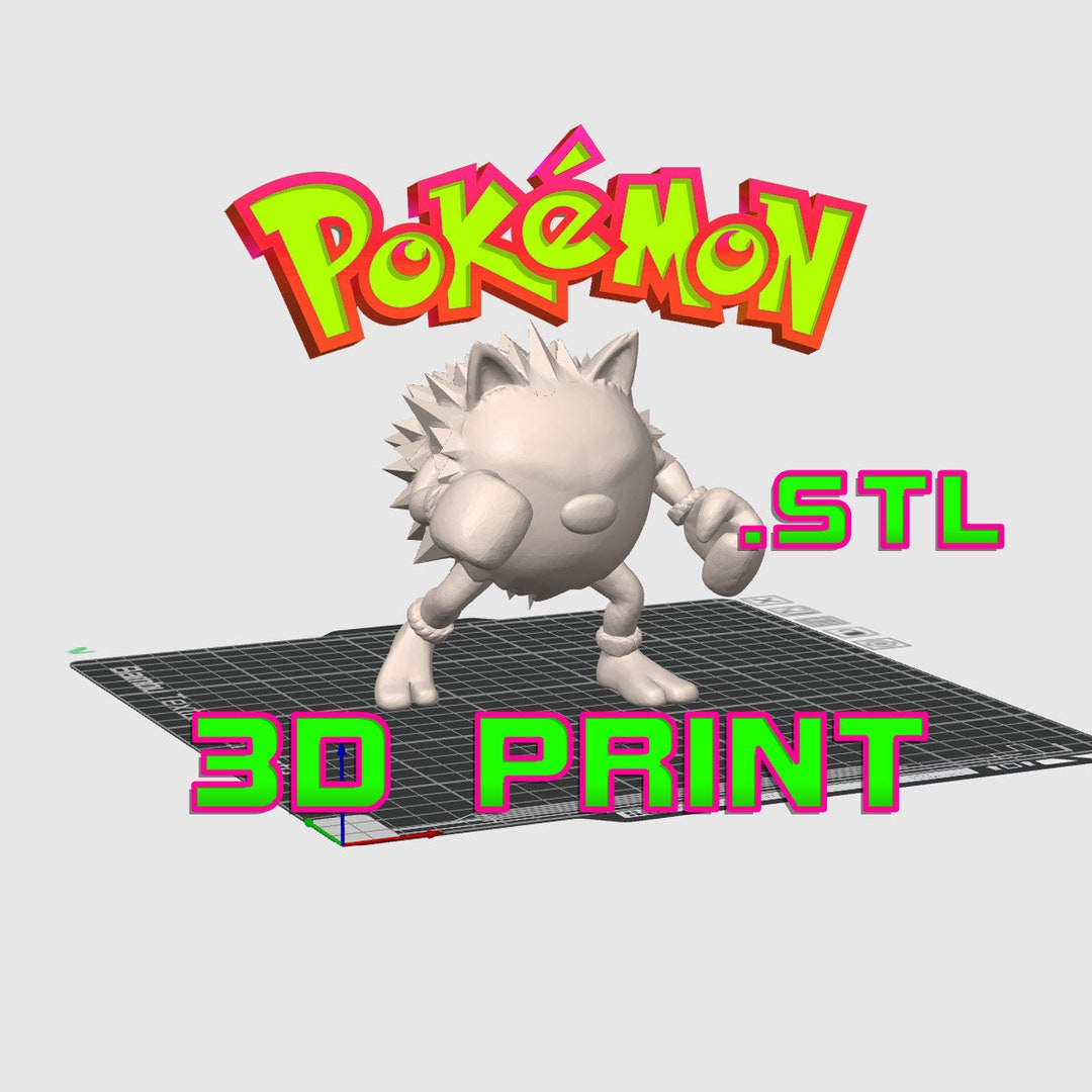 Primeape / Rasaff 057 pokemon // STL FILE // 3D PRINT - Etsy