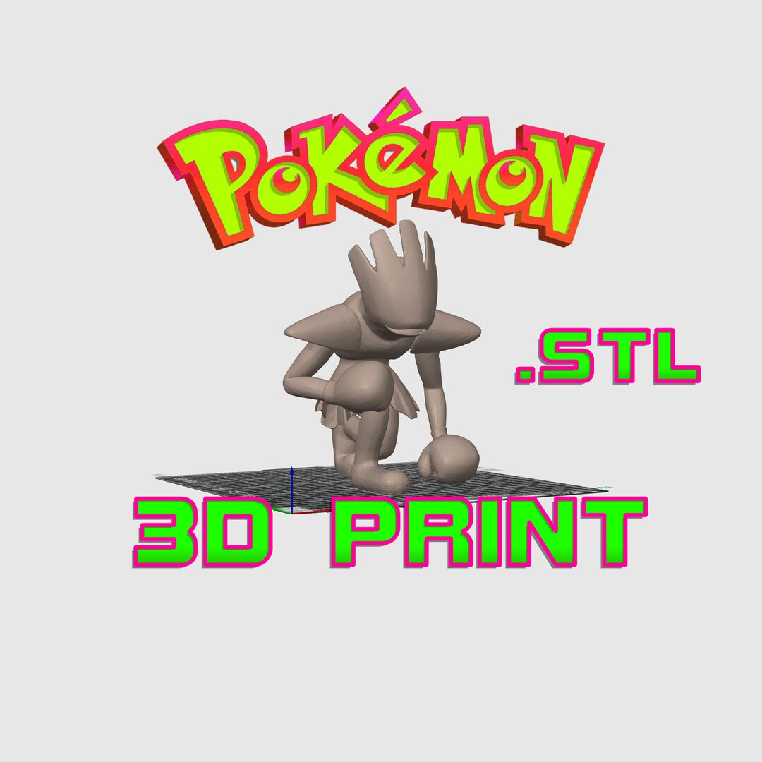 Hitmonchan / Nockchan 107 pokemon // STL FILE // 3D PRINT - Etsy