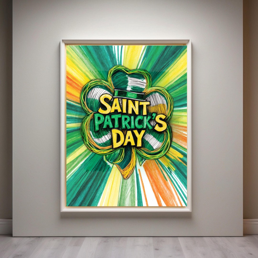 St Patricks Day Wall Art | St. Paddy’s Day Party Decor | St Patrick's ...
